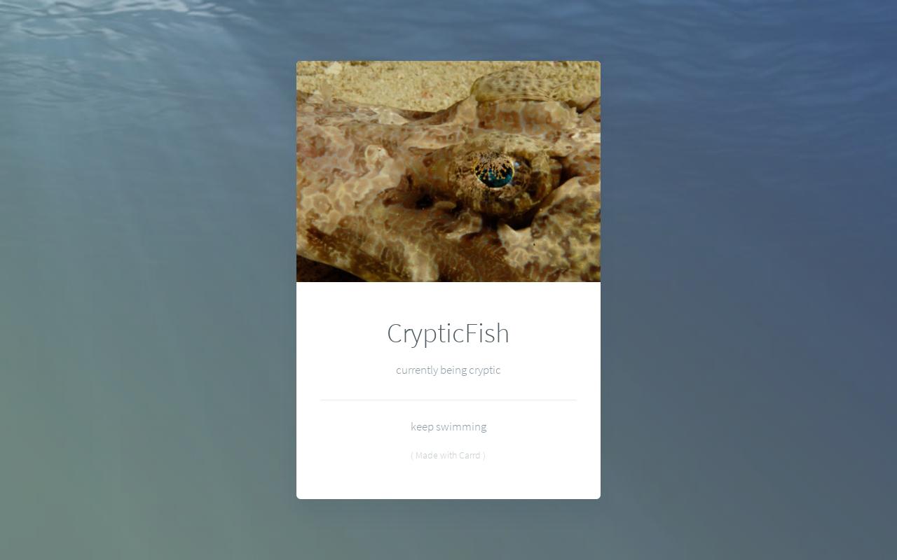 CrypticFish